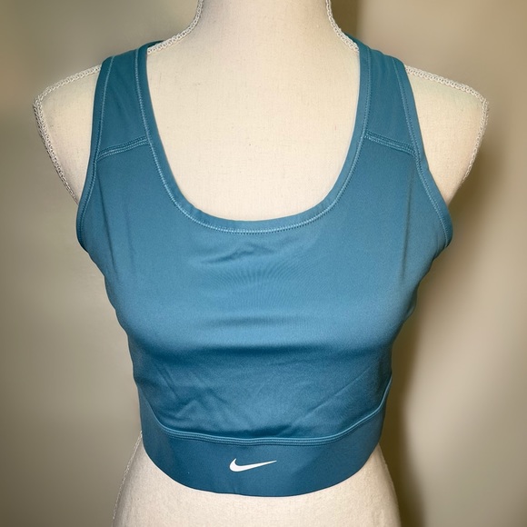 Nike | Tops | Nike Drifit Sky Blue Sports Bra | Poshmark